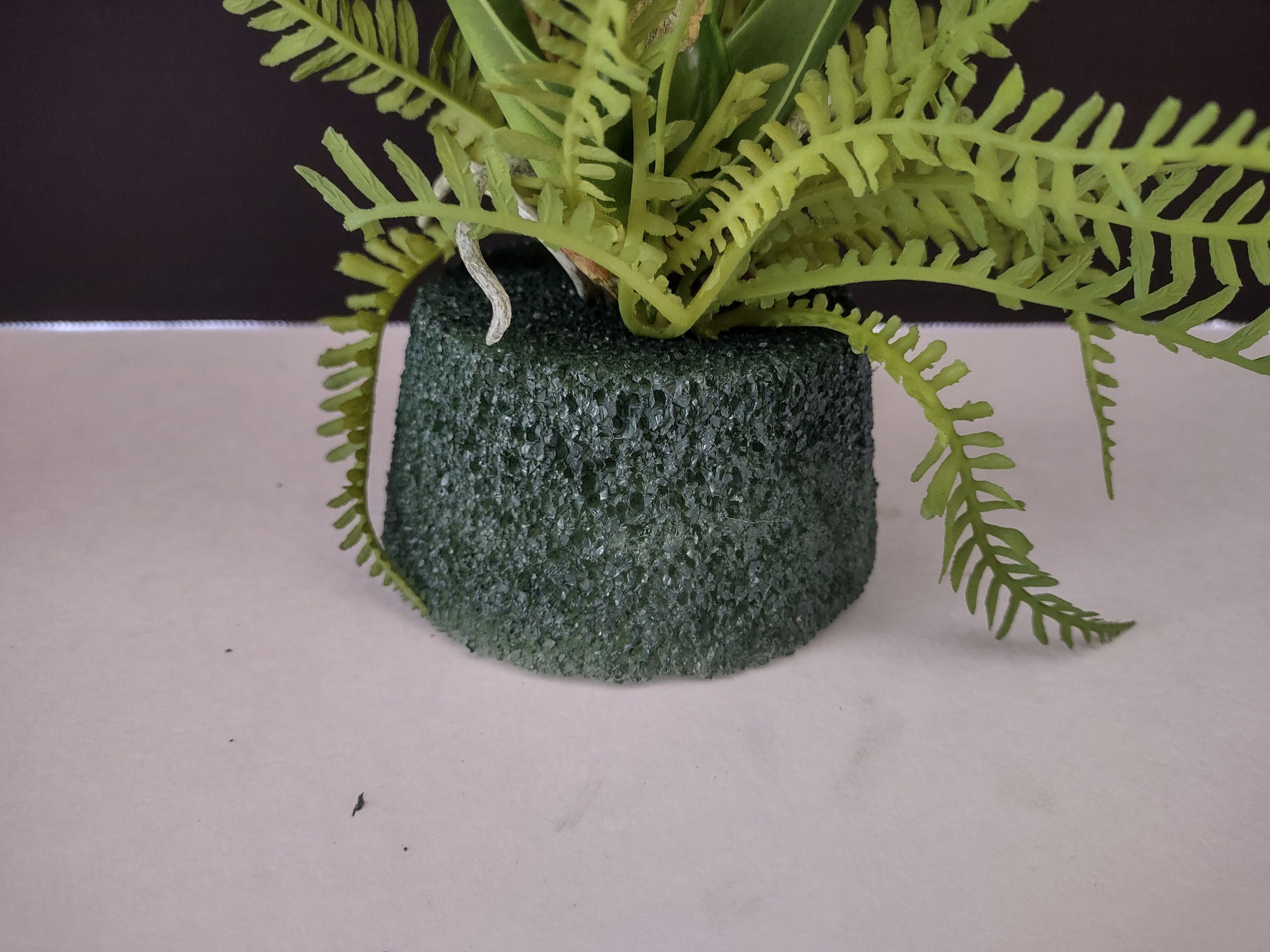 Artificial Mini Cattleya Orchid on Disc DEEP WINE - Etsy