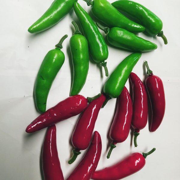 Ceramic Chili Pepper Decor - Etsy
