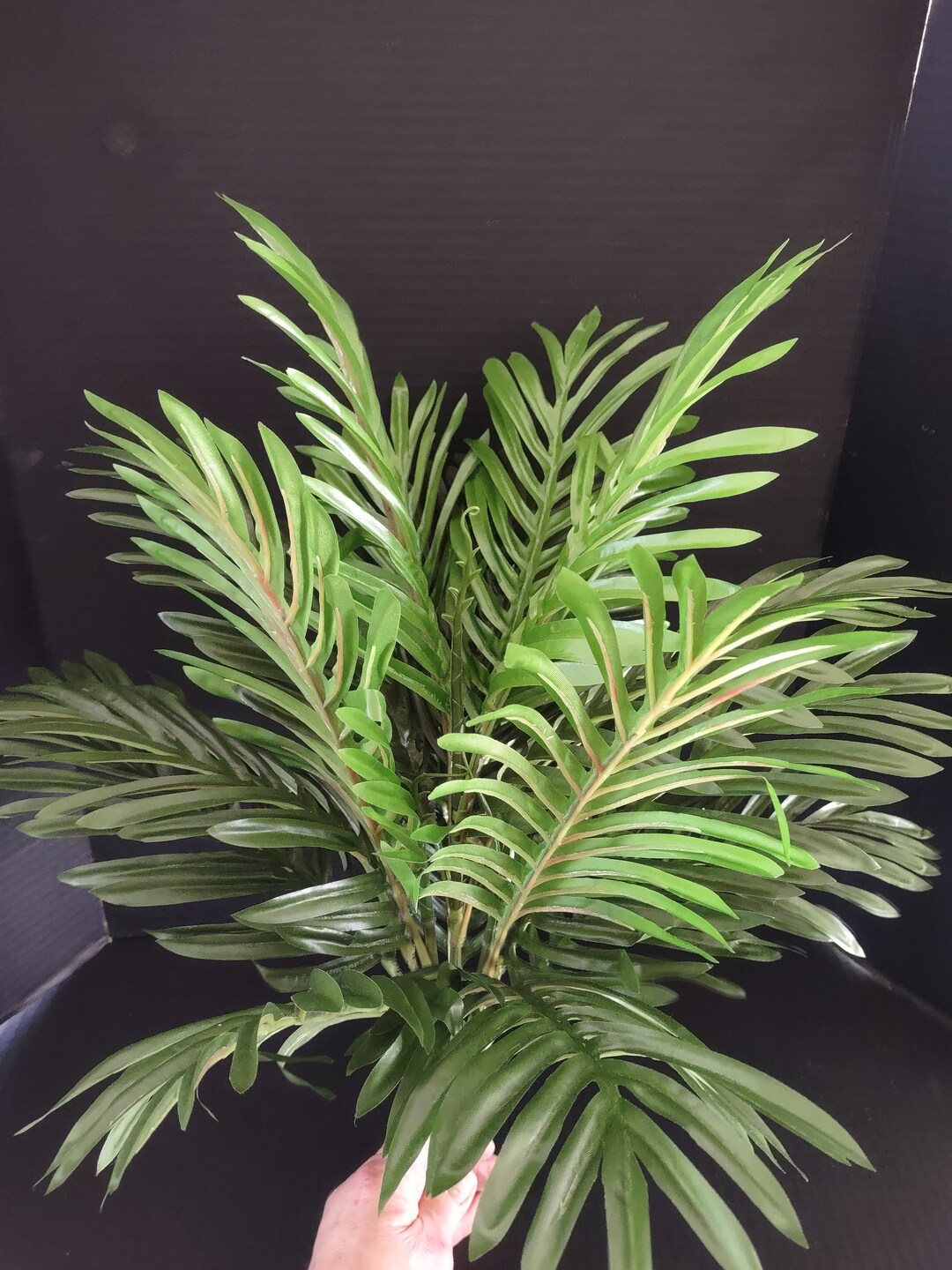 Artificial Areca Palm Bush - Etsy