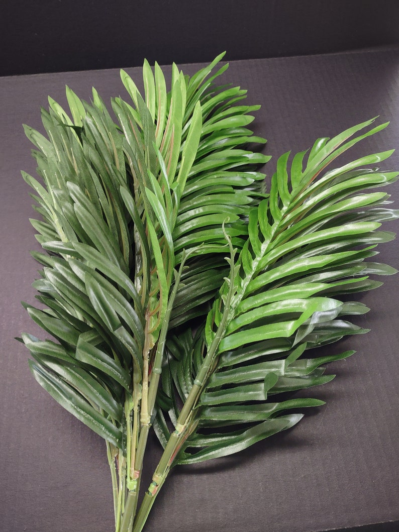 Artificial Areca Palm Bush - Etsy