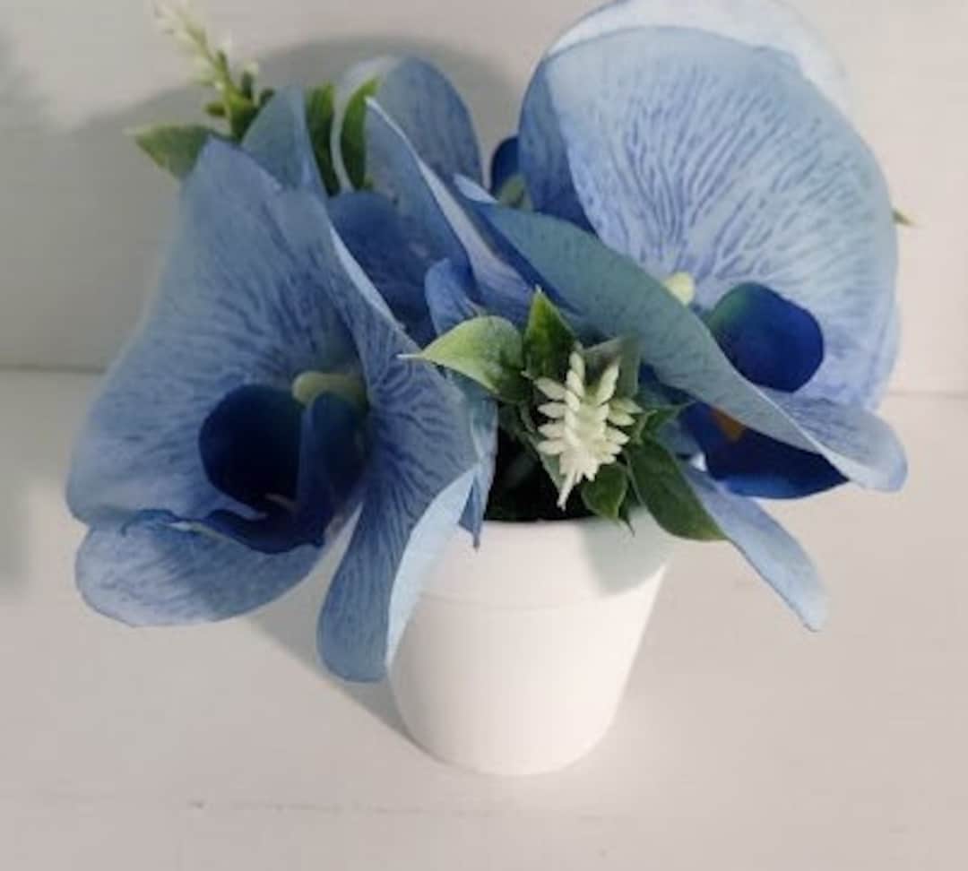 Artificial Phalaenopsis Orchid Table Decoration - Etsy