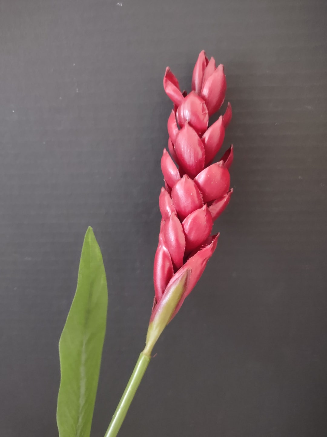 MINI Ginger Lily Stem. Silk Flower Floral Arrangements Tropical ...