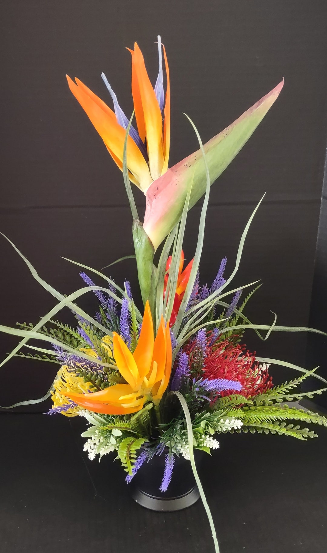 Artificial Tropical Arrangement Wedding Home Decoration Silk Flowers ...