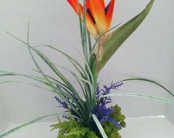 Bird of Paradise Flower Decoration Table Centerpiece OR | Etsy