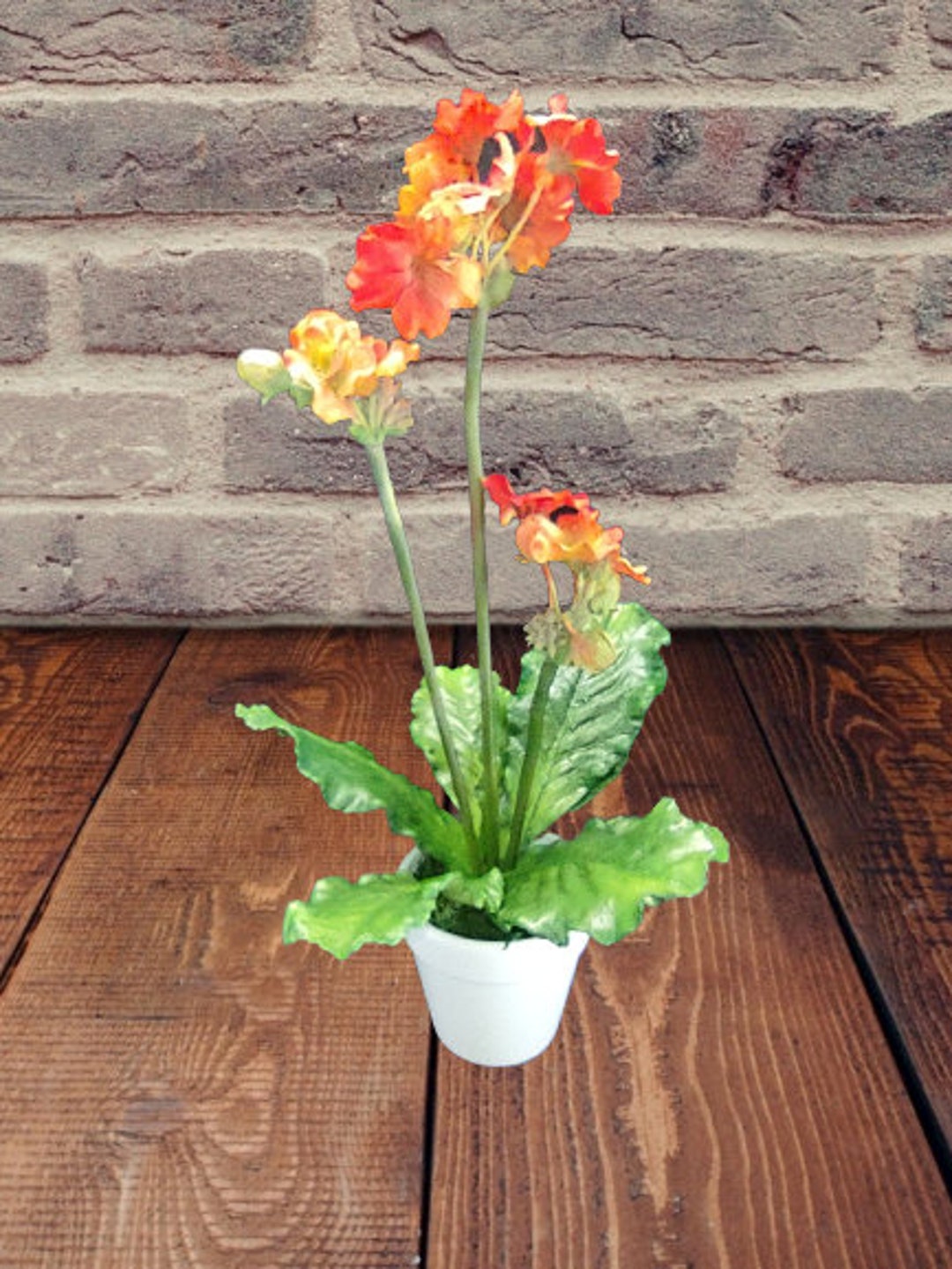 Artificial Mini Wild Geranium Plant Silk Flower Arrangements - Etsy