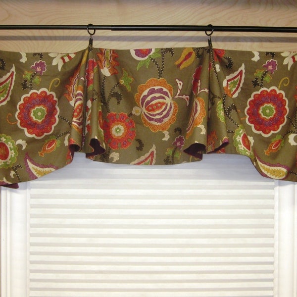 Scarf Valance - Etsy