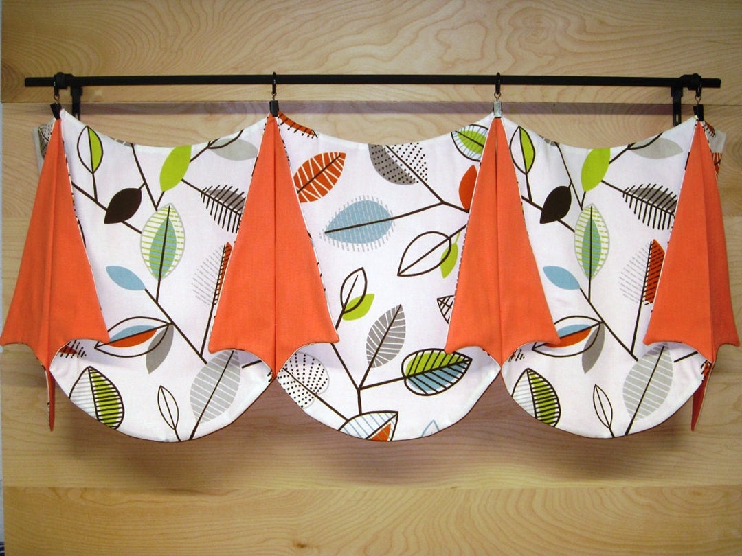 Valance Louise Window Treatment in Covington's Carson Fabric Color ...