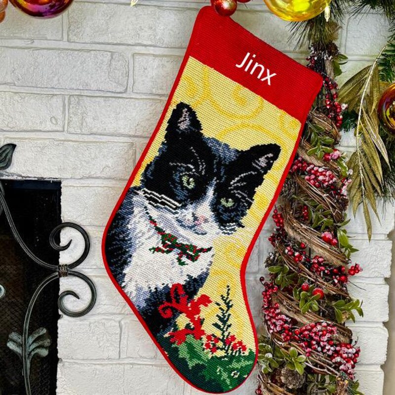 Cat Stocking - Etsy