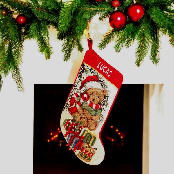 Needlepoint Stocking Kit - Etsy