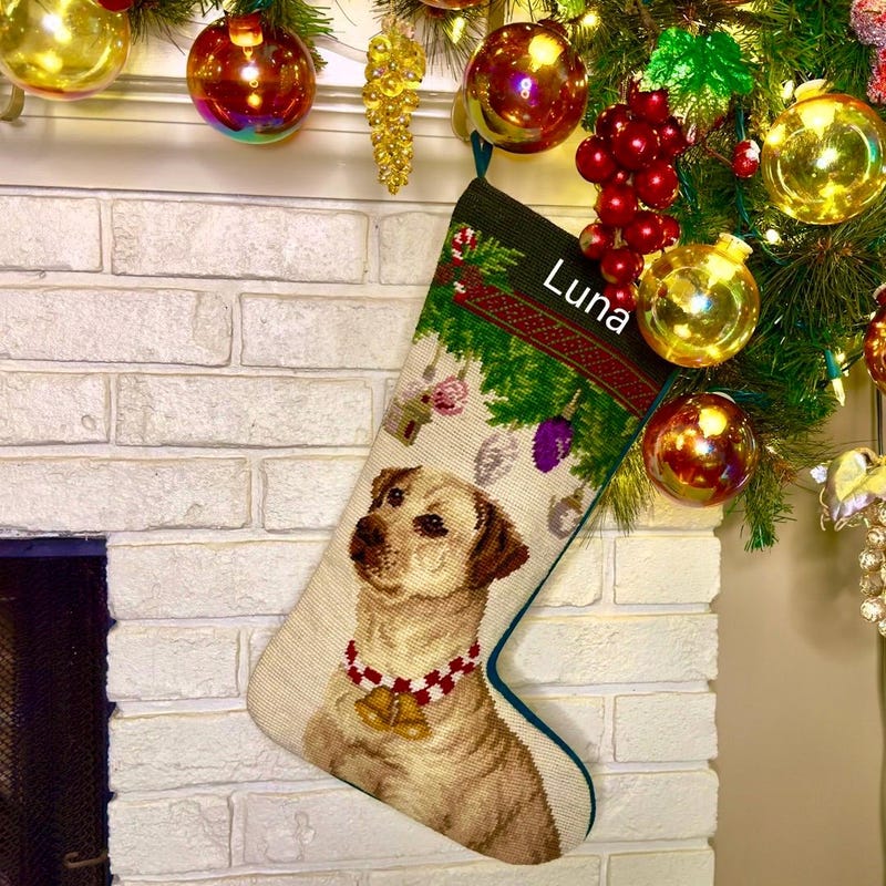 Labrador Needlepoint - Etsy