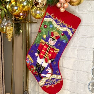 Personalized Needlepoint Christmas Stockings, Monogrammed Family Gifts ...