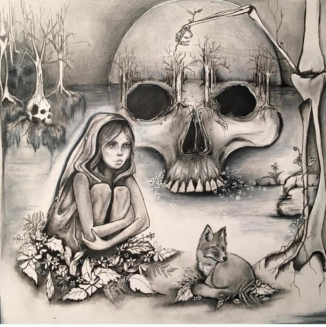 Cora (original Framed Drawing) - Etsy