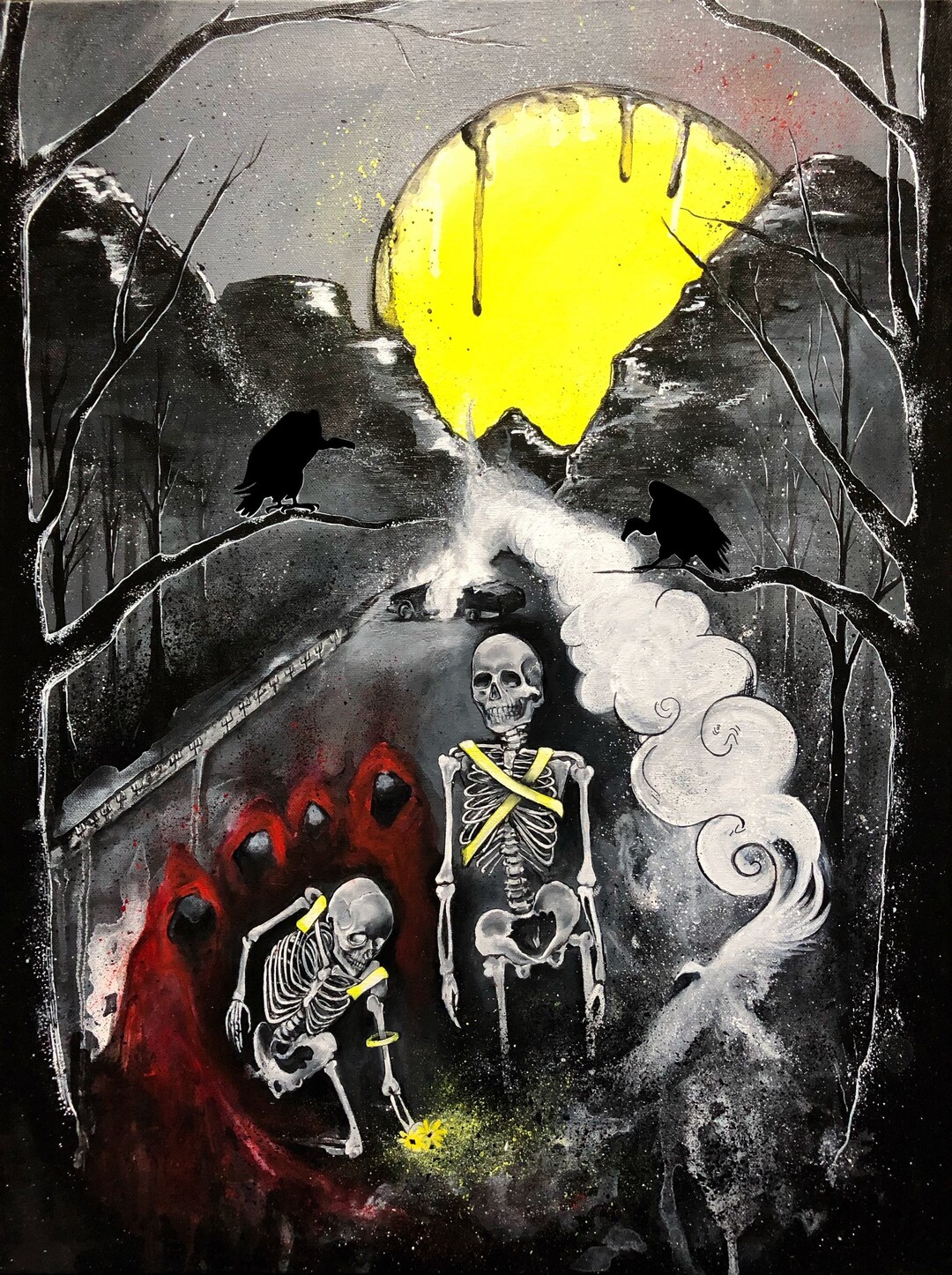 Bandito Poster2 (original Painting) - Etsy