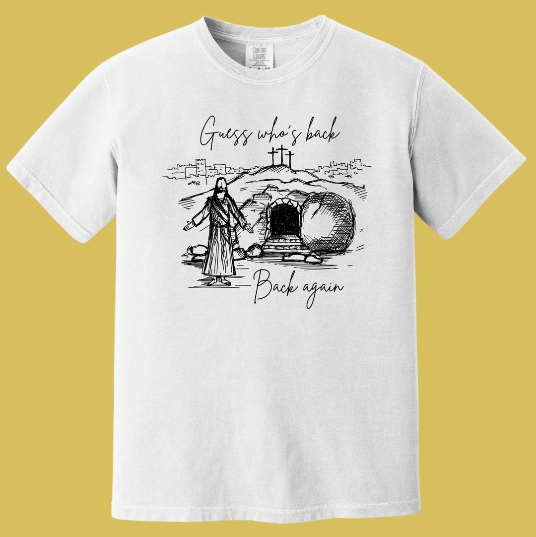 Guess Who's Back, Back Again Jesus PNG - Etsy