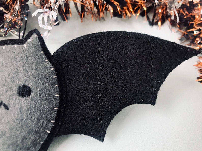 Handmade Halloween Bat Decoration - Etsy