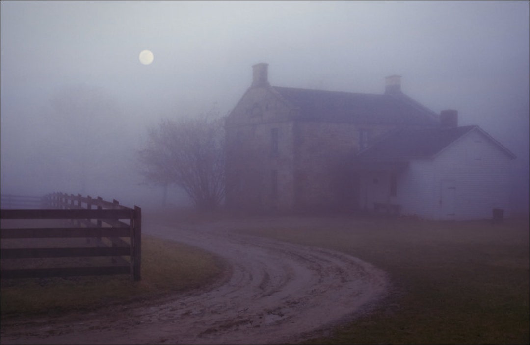 Evening on a Farm - Hale Farm - Ohio - Color Photo Print - Fine Art ...