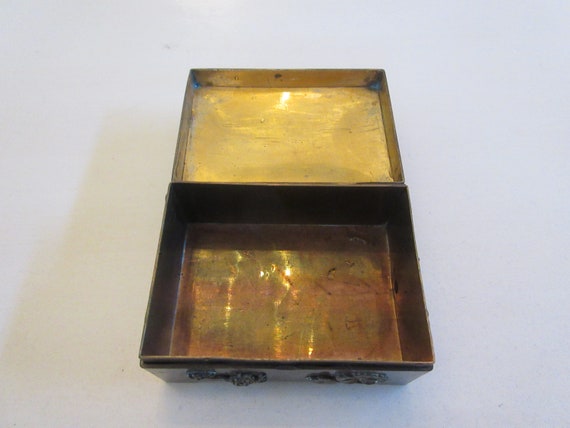 ANTIQUE BRASS BOX - Gem