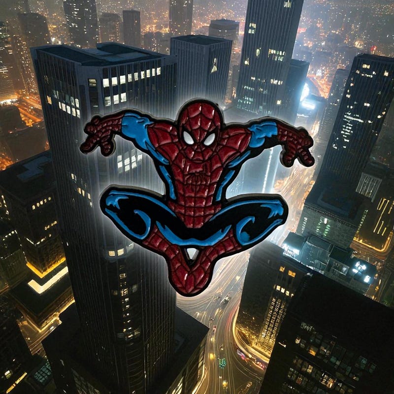Spiderman Pin - Etsy