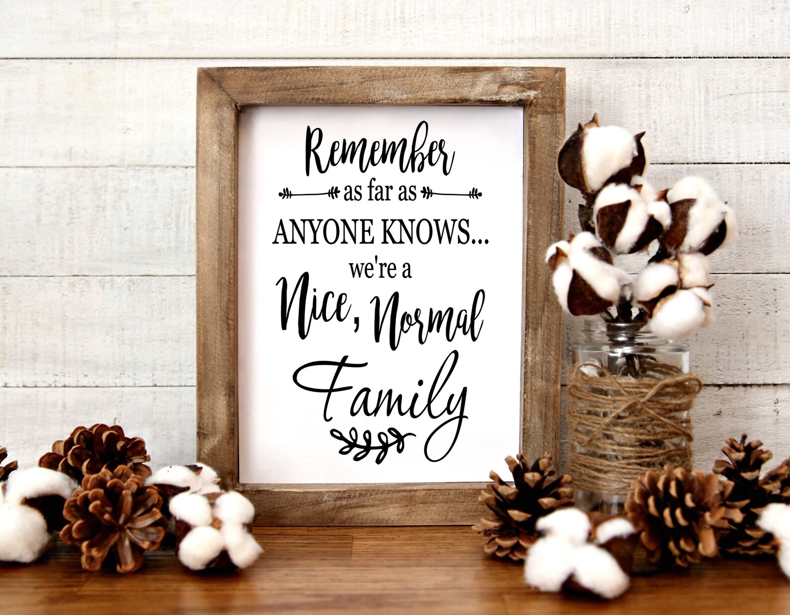 We're a Nice Family Printable Wall Quote,wall Words,instant Download ...