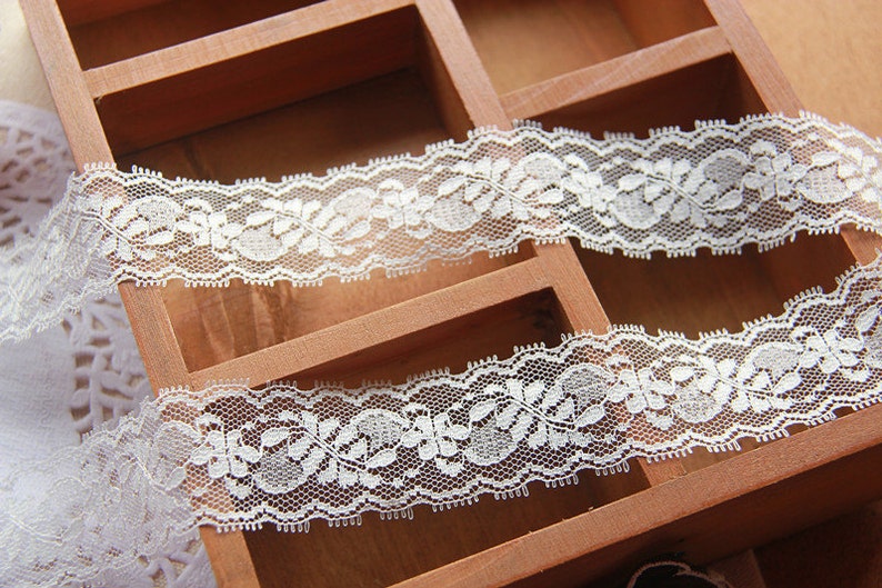 Lace Ribbon, Ivory Ribbon Lace, Wedding Decoration Lace Trim, Lace Tape ...