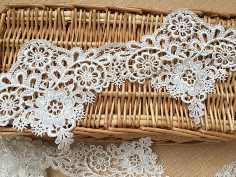 Gorgeous Quality Floral Embroidery Venise Bridal Lace Trims - Etsy
