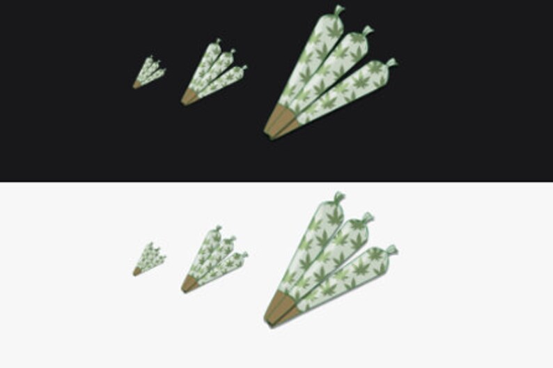 Weed Emotes Twitch Stream Discord - Etsy