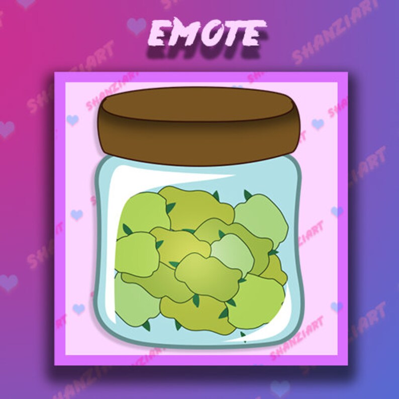 Weed Emotes Twitch Stream Discord - Etsy