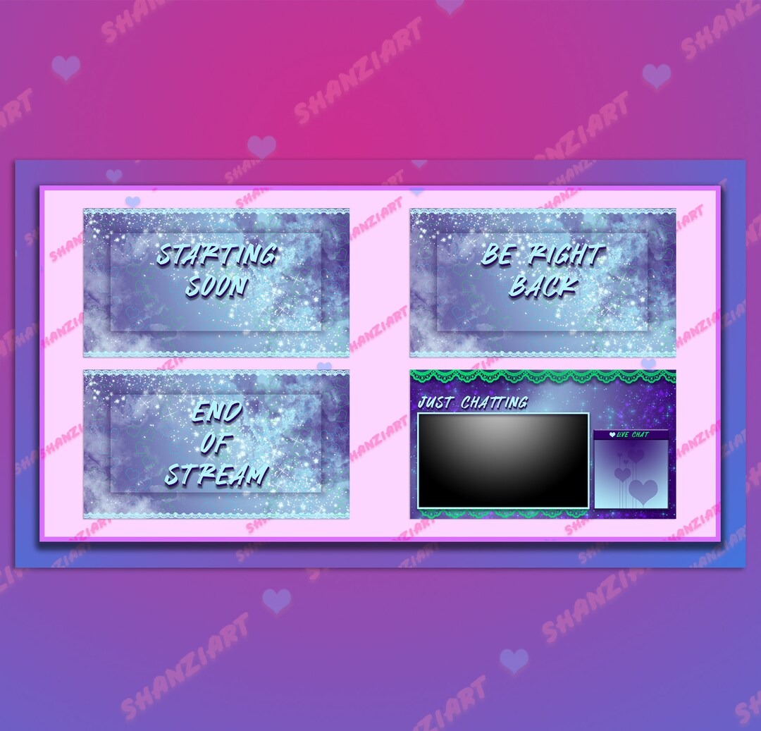 Static Screens | Twitch | Streaming | Intermission | Be Right Back ...