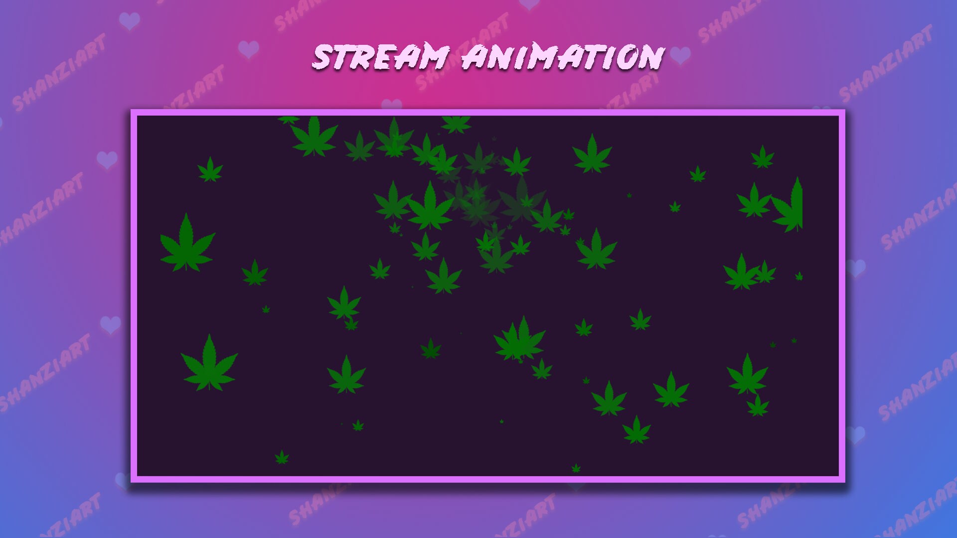 Animated Weed Leaves - Etsy