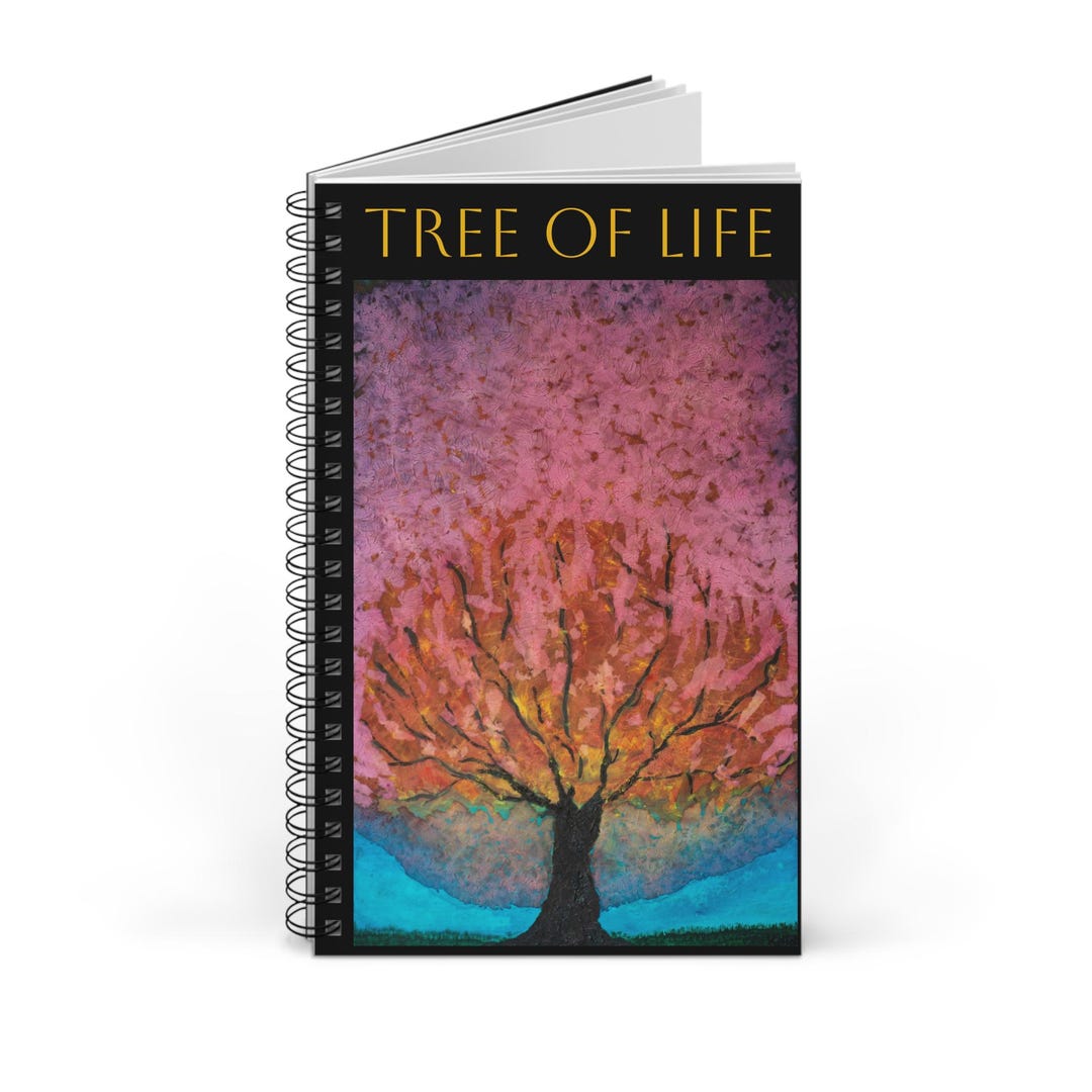 Tree of Life by Keloo Spiral Journal EU Note Book - Etsy