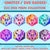 Gold D20 NAT 20 Animated Emote | Twitch Emote | Discord Emote | Dice ...