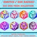 Gold D20 NAT 20 Animated Emote | Twitch Emote | Discord Emote | Dice ...