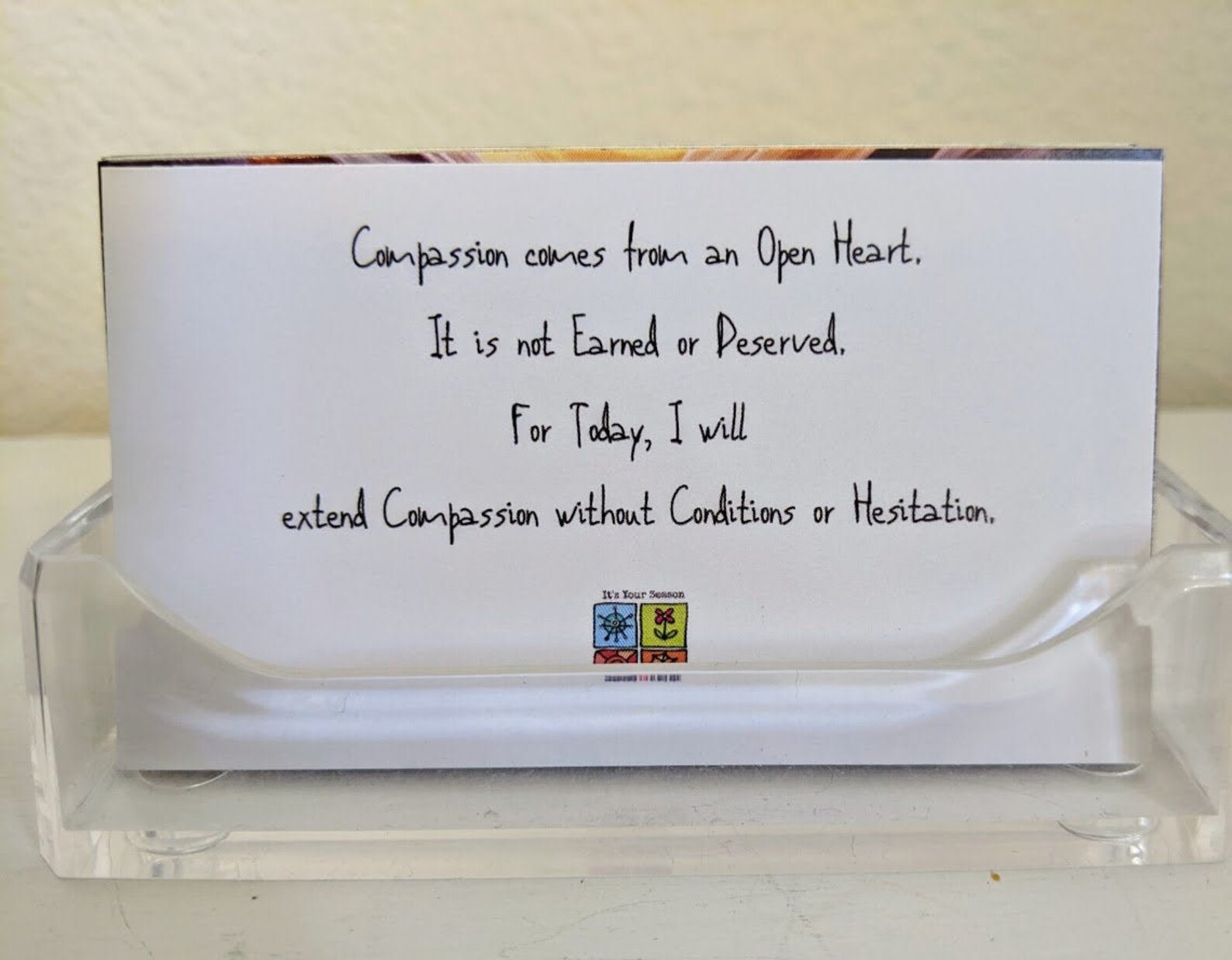 Just for Today Compassion Mantra Cards - Etsy