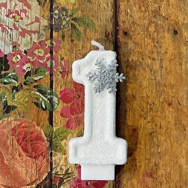 Number One Candle - Etsy