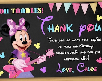 Minnie thank you | Etsy