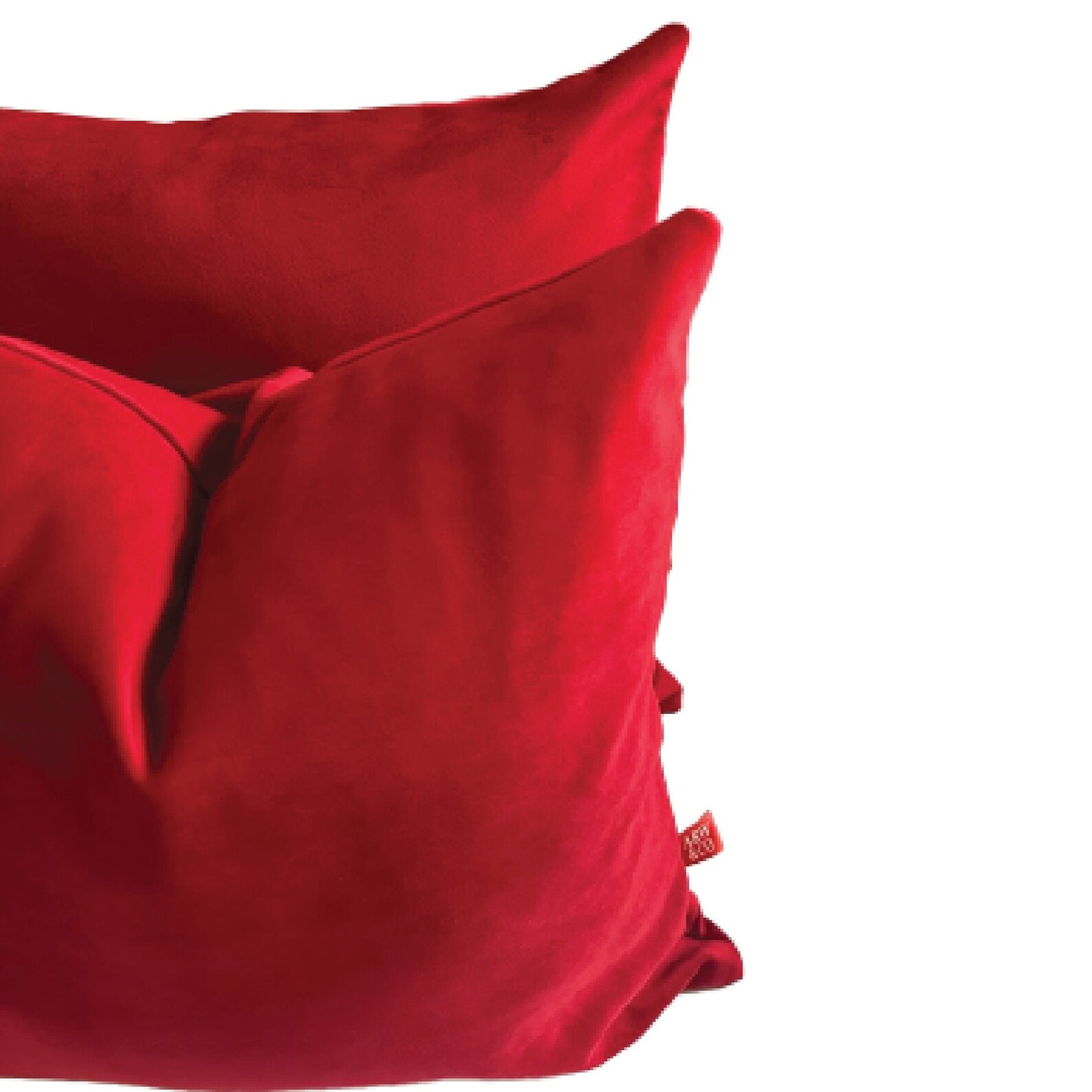 Red Velvet Pillow Cover, Soft Polyester Fabric, Throw Cushion - Etsy