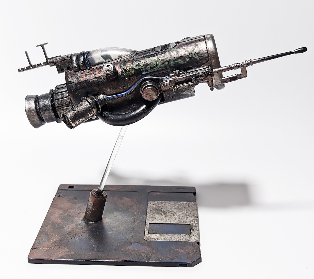 Original Gunner Spaceship Star Cruiser Science Fiction Model Art ...