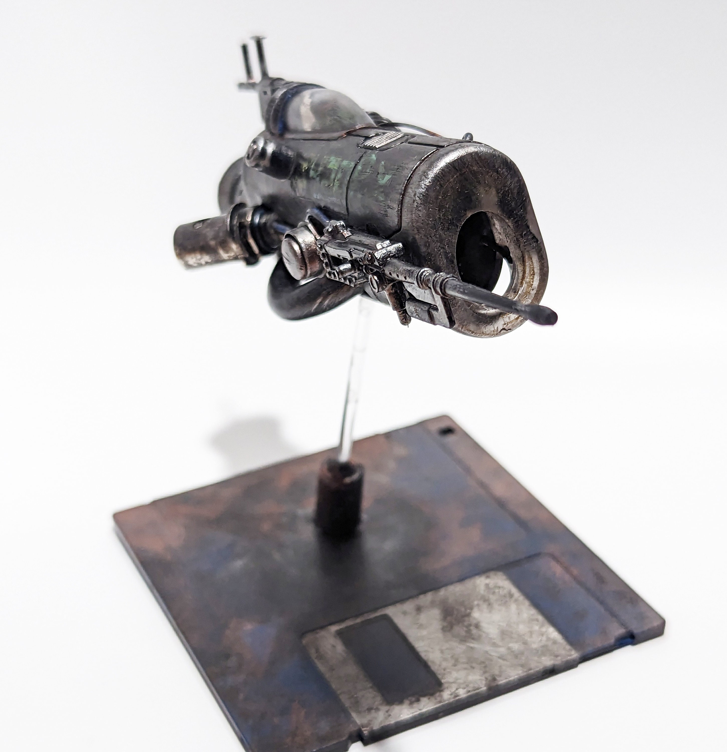 Original Gunner Spaceship Star Cruiser Science Fiction Model Art ...