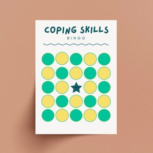 Coping Skills Bingo - 4 Printable Therapy Games for Kids and Teens ...