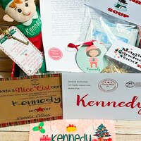 Letters to Santa Kit, Christmas Wish List, Kids Santa Claus Letter ...