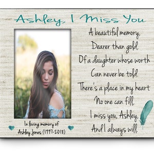 In Memory of Daughter, in Memory of Son, Memorial Gift, Deceased ...