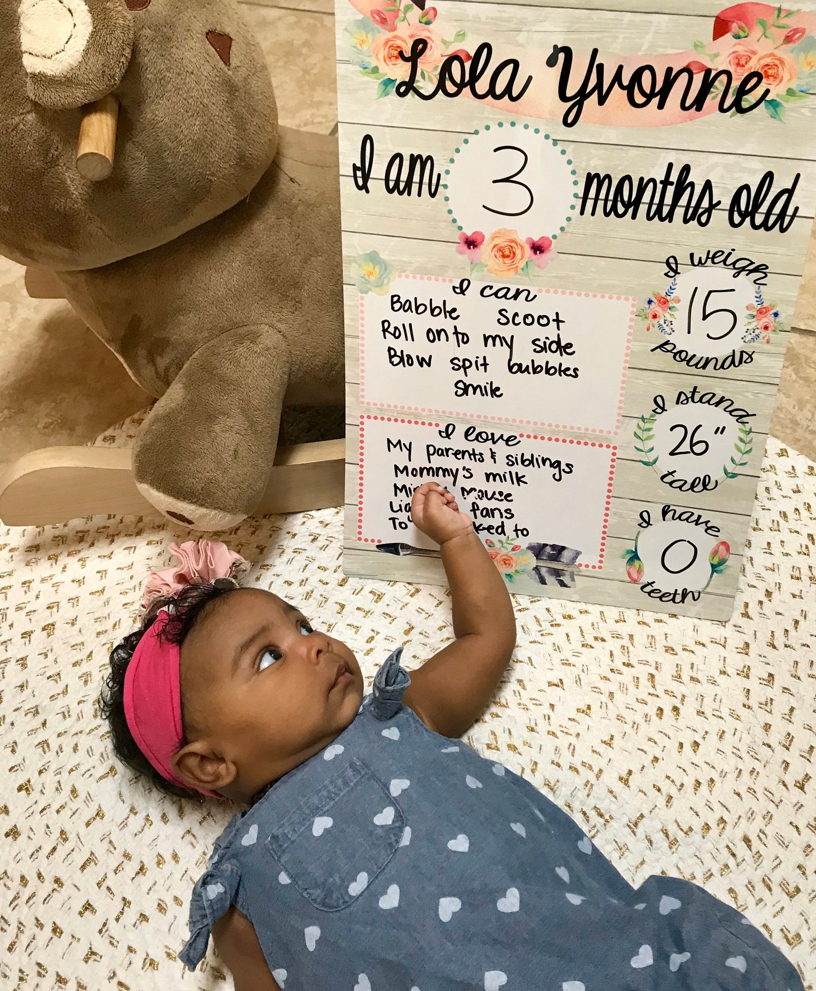 Baby Milestone Milestone Sign Monthly Milestone Reusable - Etsy