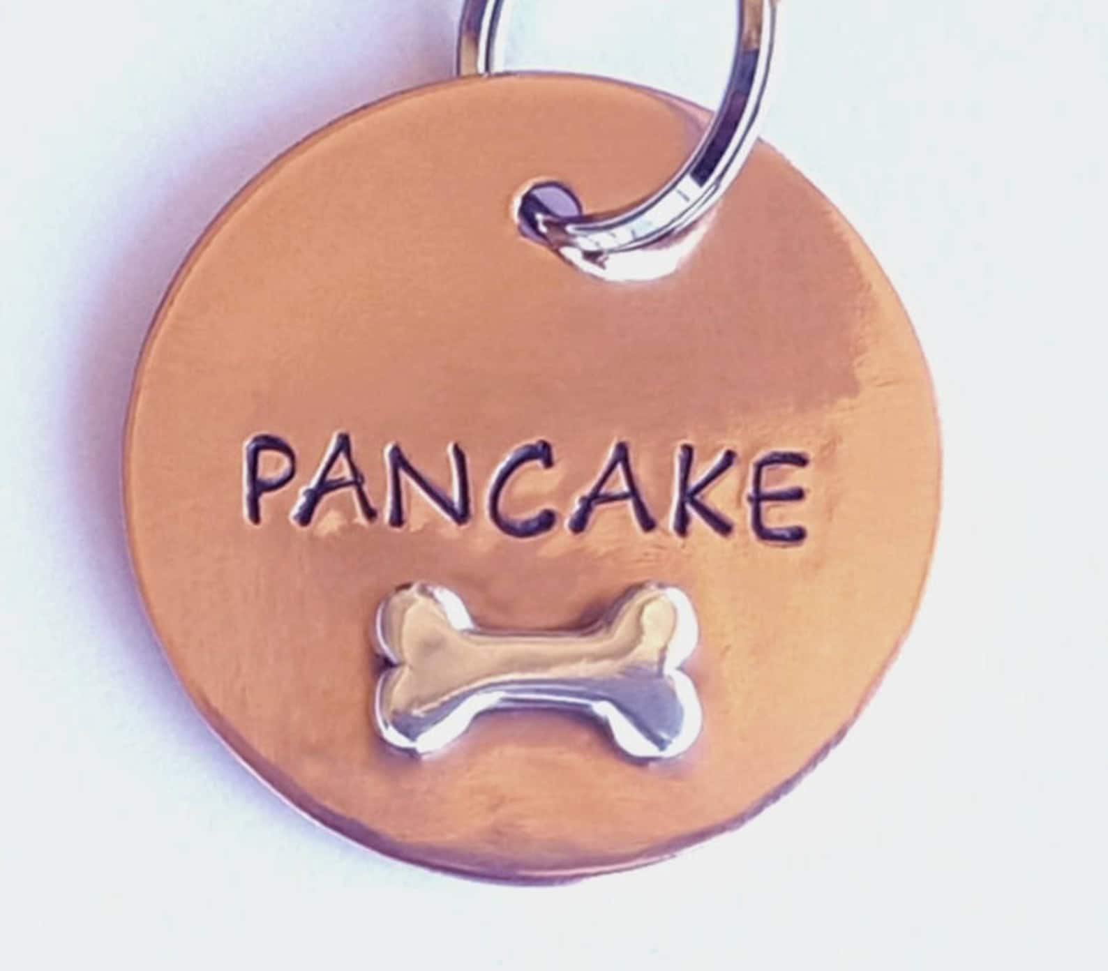 Choose Your Size Tag Name Tag Bone Tag Dog Tag Bone Dog | Etsy