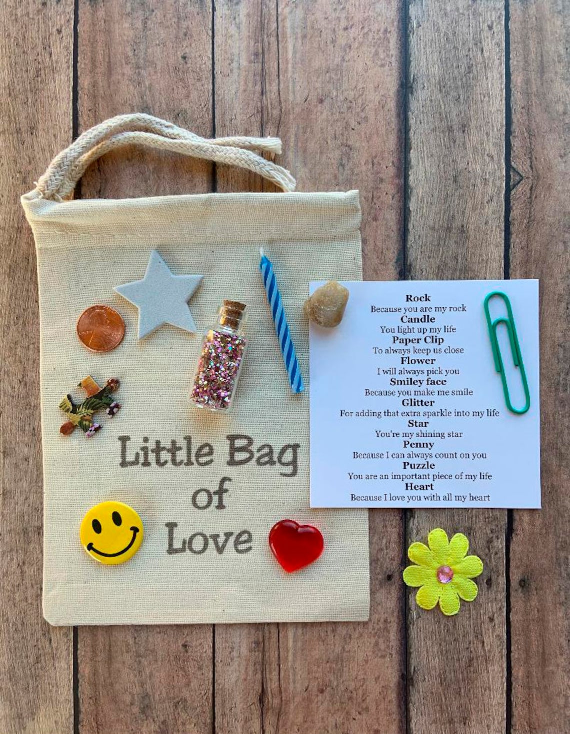 I Love You Gift Little Bag of Love Boyfriend Gift - Etsy