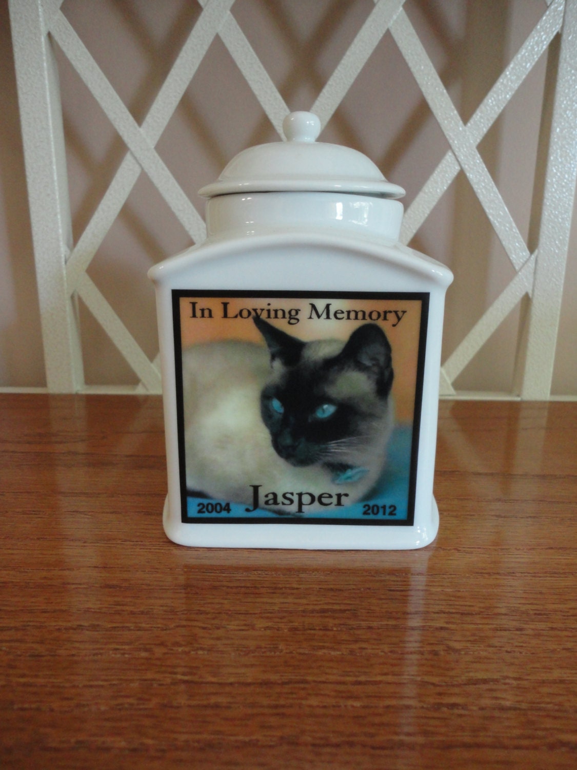Cat Cremation Urn Pet Cremation Urn Photo Urn Pet Memorial - Etsy