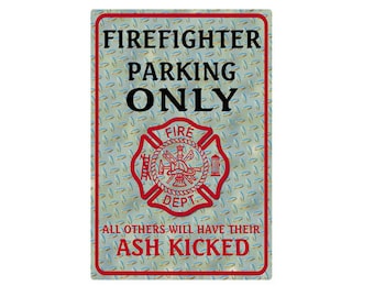FIRE CHIEF ZONE Sign Fighter Department Gift - Etsy