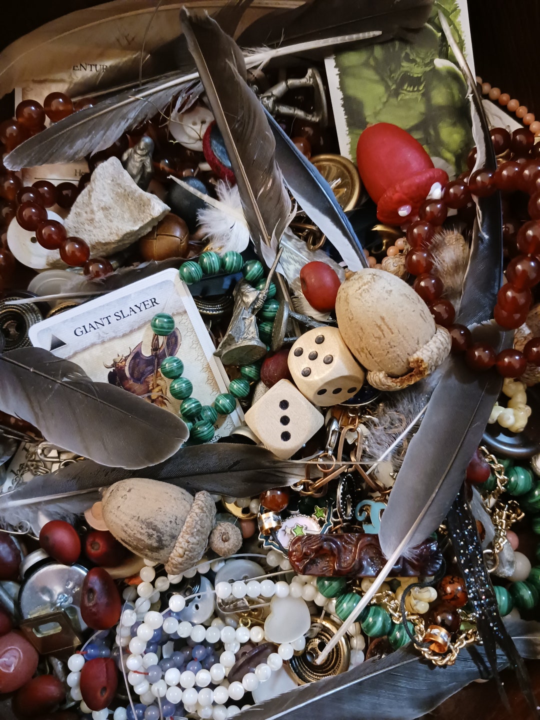 Crow Crystal Treasure Confetti Mystery Scoop Witches Brew Magpie Hoard ...