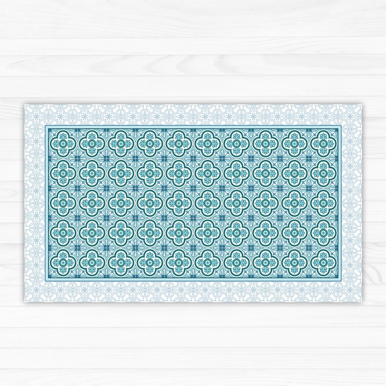 Vinyl Floor Mat Area Rug Linoleum Rug Printed PVC Carpet - Etsy