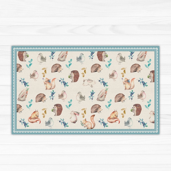 Vinyl Floor Mat - Etsy