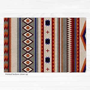 Ethnic Vinyl Mat for Your Kitchen Bathroom Living Room and - Etsy